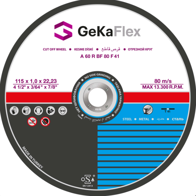 STEEL CUTTING DISC 125 x 3.0 x 22 mm – Valleys Welding
